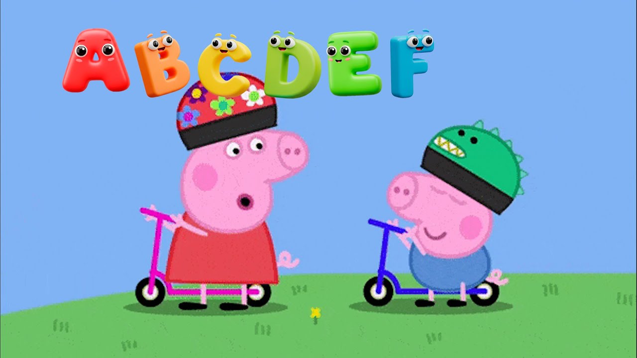 Peppa Pig ABC Song 🐷 Learn the Alphabet from A to Z! - YouTube