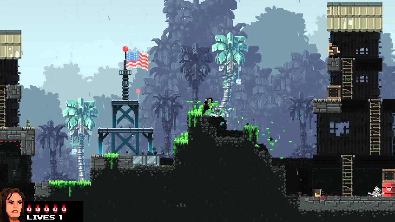 Aliens Vs BroForce! - YouTube