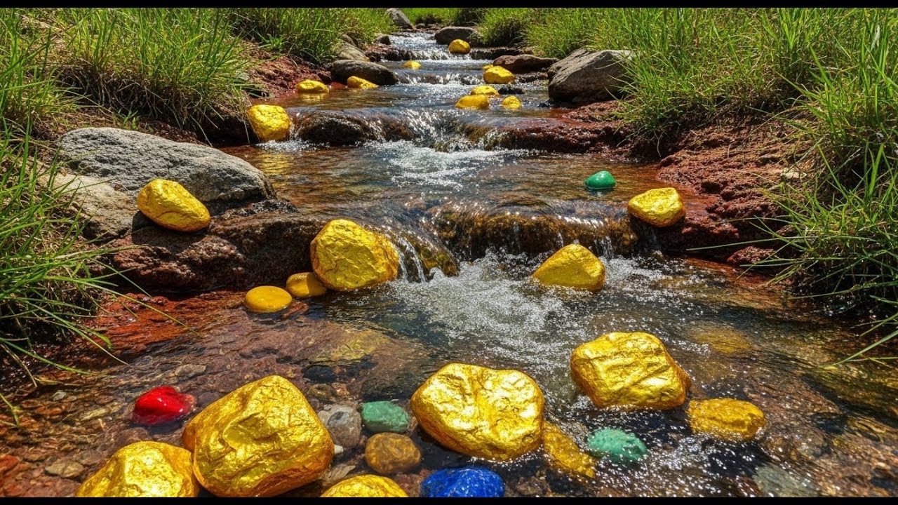 “This River Is Filled with Gold! Unbelievable Scene in Nature!” - YouTube