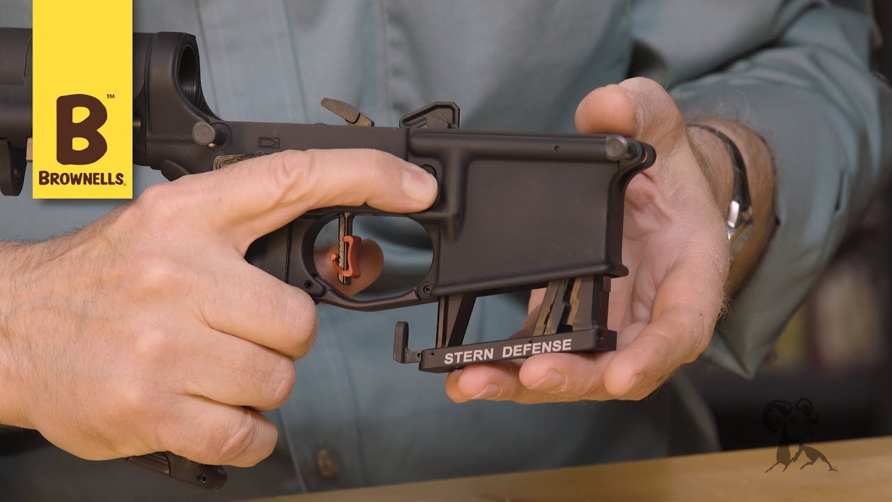 Quick Tip: Installing the Stern Defense 5.56 to 9mm AR-15 Magwell ...