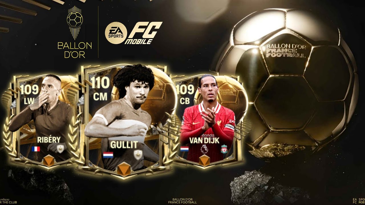 🔴 FC Mobile || Chill Guy Plays H2H w Balon d'Or Gullit, Ribéry, Van ...