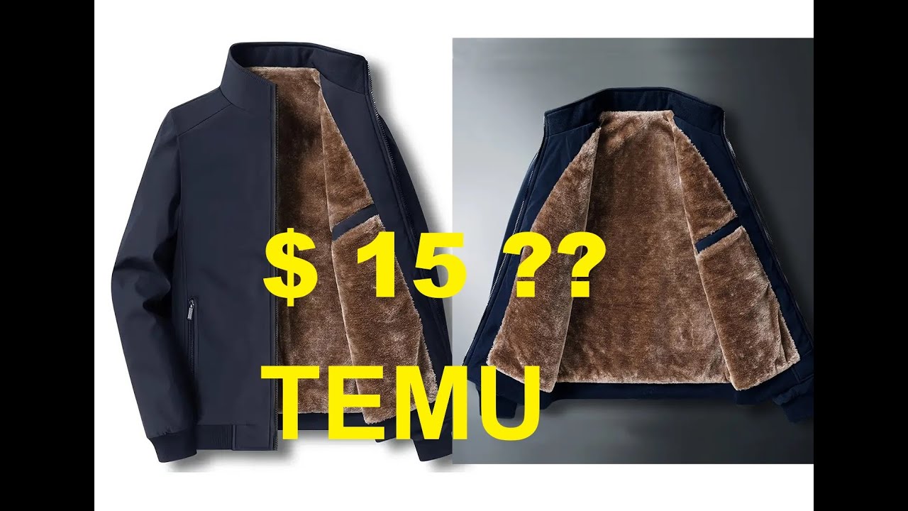 Temu: $15 Men Winter Jacket Review. - YouTube