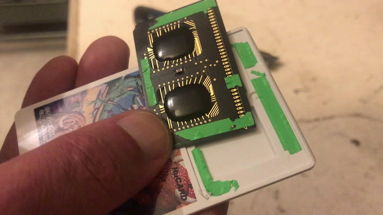 Pc engine Hu-card, vamos a abrirla - YouTube