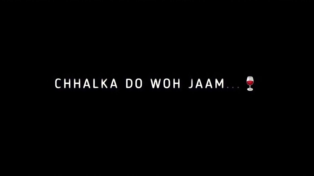 Jaam song lyrics / Honey Singh New Song Jaam Lyrics Status / Jaam ...