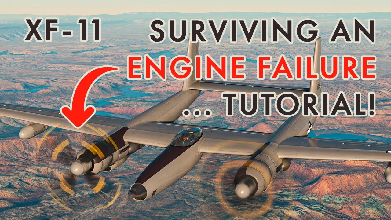 XF-11 - How to survive an engine failure! - YouTube