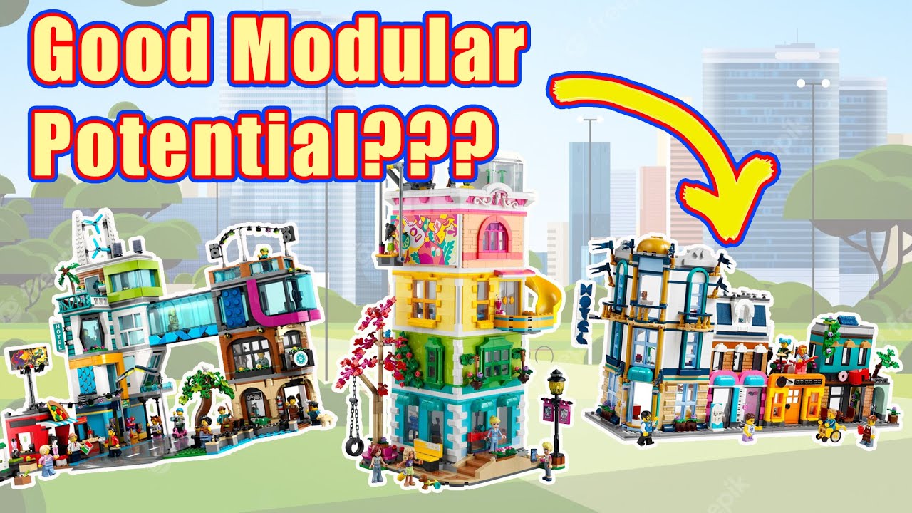 Can You Turn These Lego Sets into Modular Buildings? - YouTube