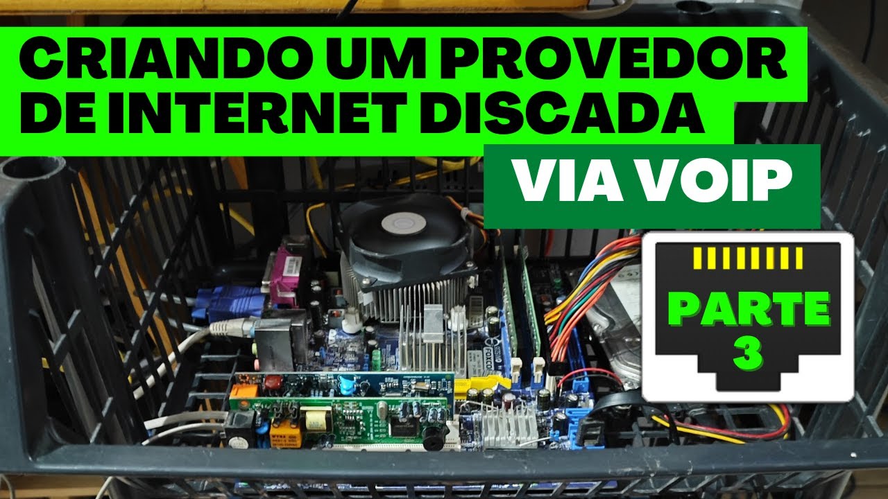 Criando um provedor de internet discada via VoIP! Parte 3 - YouTube