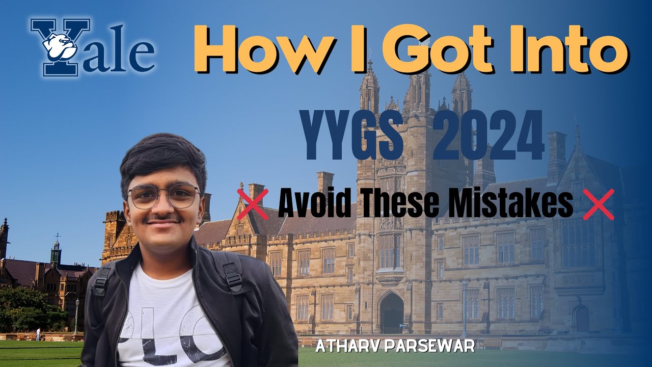 Avoid These Mistakes: My Road to YYGS 2024 Acceptance - YouTube