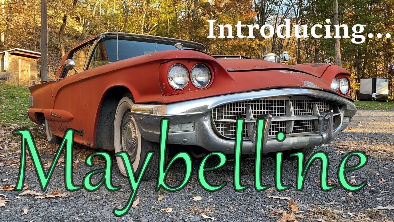 Introducing MAYBELLINE .....a 1960 T-bird & future CUSTOM CAR! Body ...