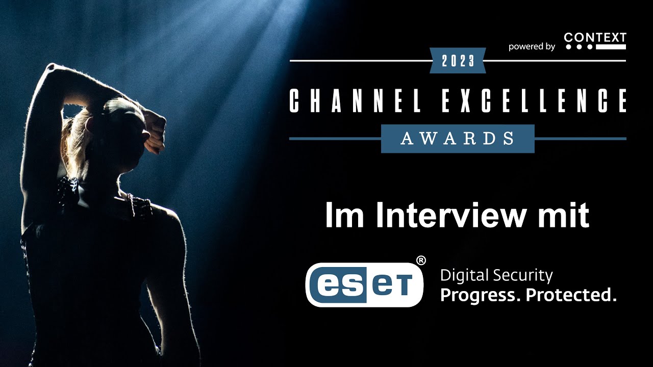 CHANNEL EXCELLENCE AWARDS 2023 - Kategorie Security, Preisträger ESET ...