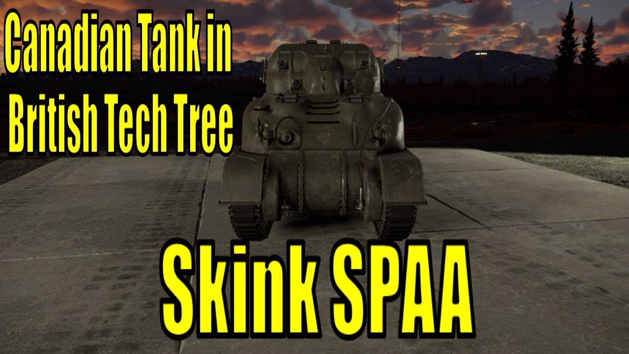 Skink SPAA on "Drone Age" Dev Server - War Thunder - YouTube