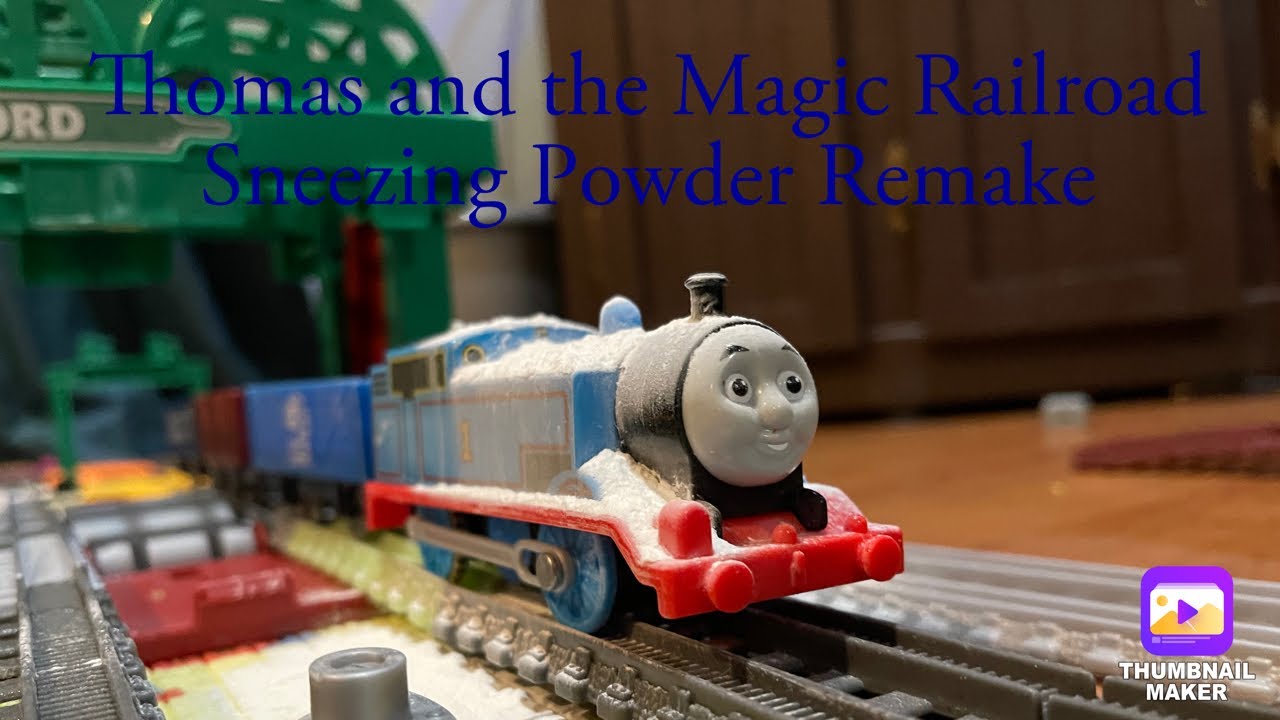 Thomas and the Magic Railroad Sneezing Powder Remake - YouTube