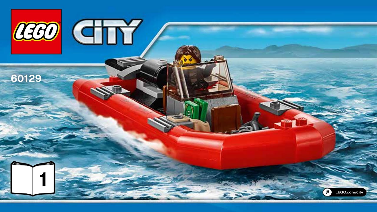 LEGO instructions - City - Prison Island - 60129 - Police Patrol Boat ...