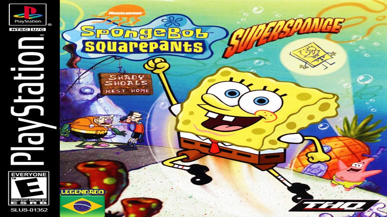 PS1 - SpongeBob SquarePants: SuperSponge (PT-BR) [Bob Esponja] - YouTube