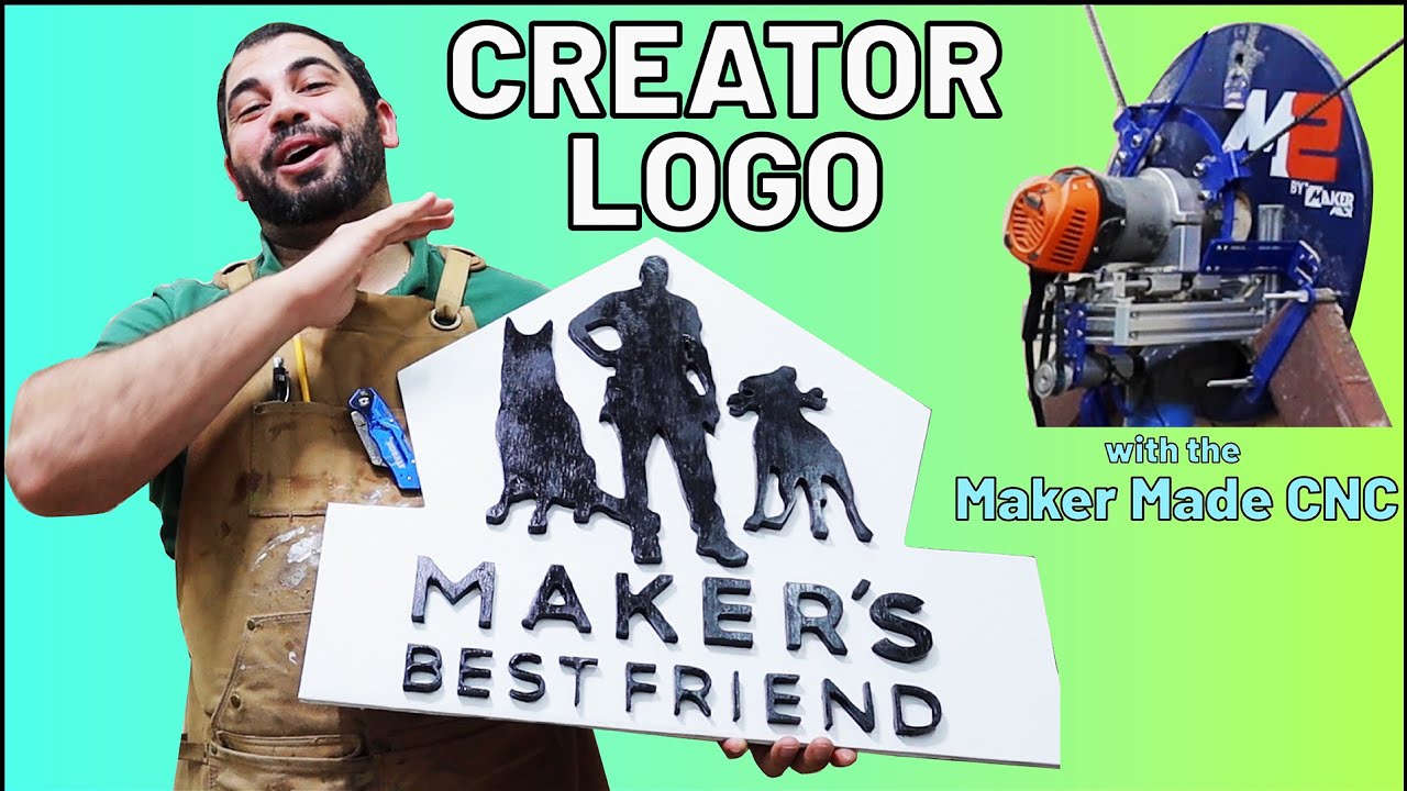 How to Make a Logo Sign | Maker Made CNC - YouTube