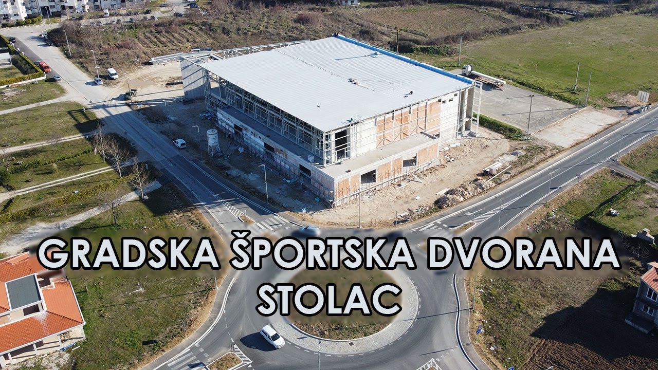 Radovi na Gradskoj športskoj dvorani Stolac - veljača 2024. - YouTube