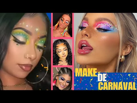 "Tutoriais de maquiagem para o carnaval" - YouTube