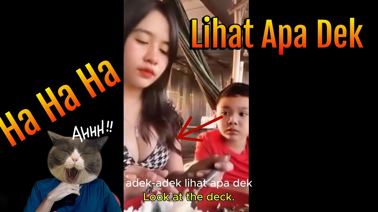 Lihat Apa Adek!! Ketawa Ngakak React #1 - YouTube