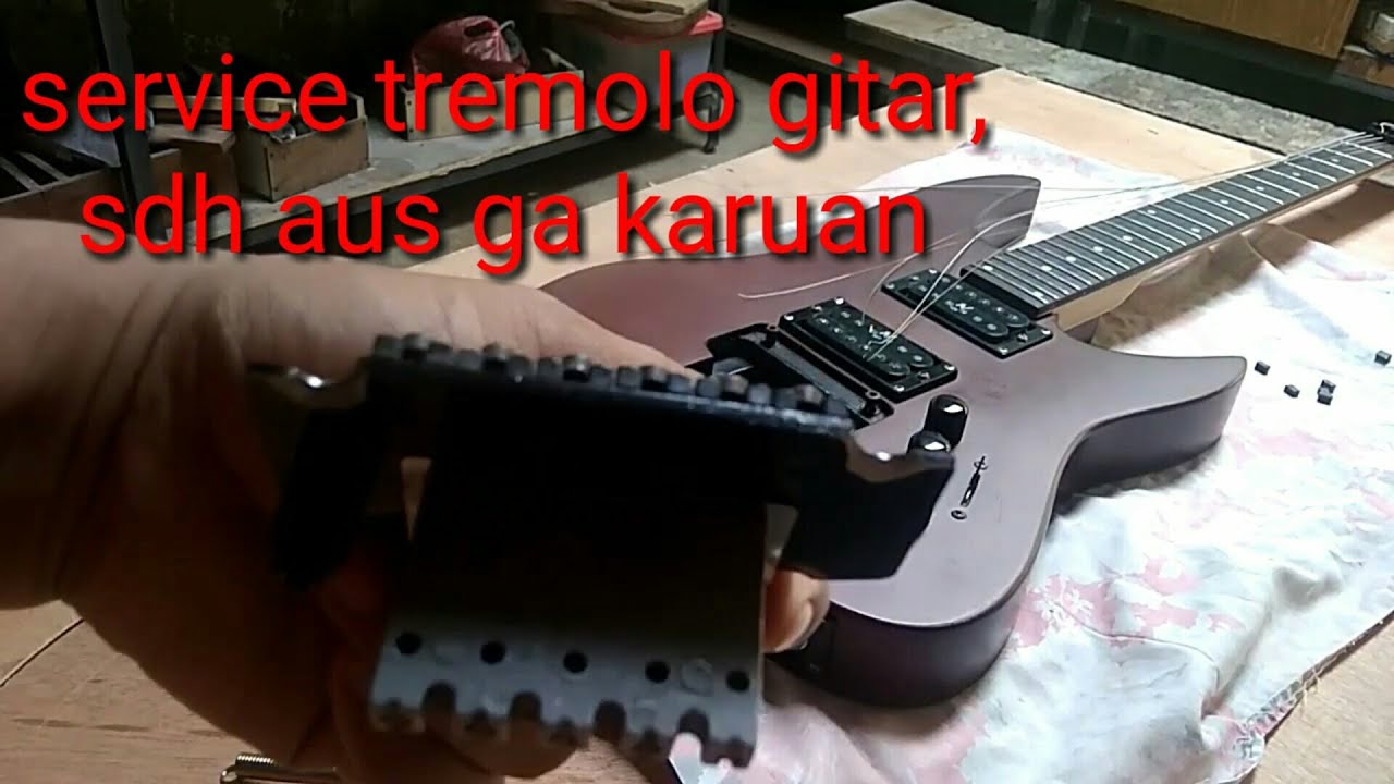 service gitar washburn artis series - YouTube