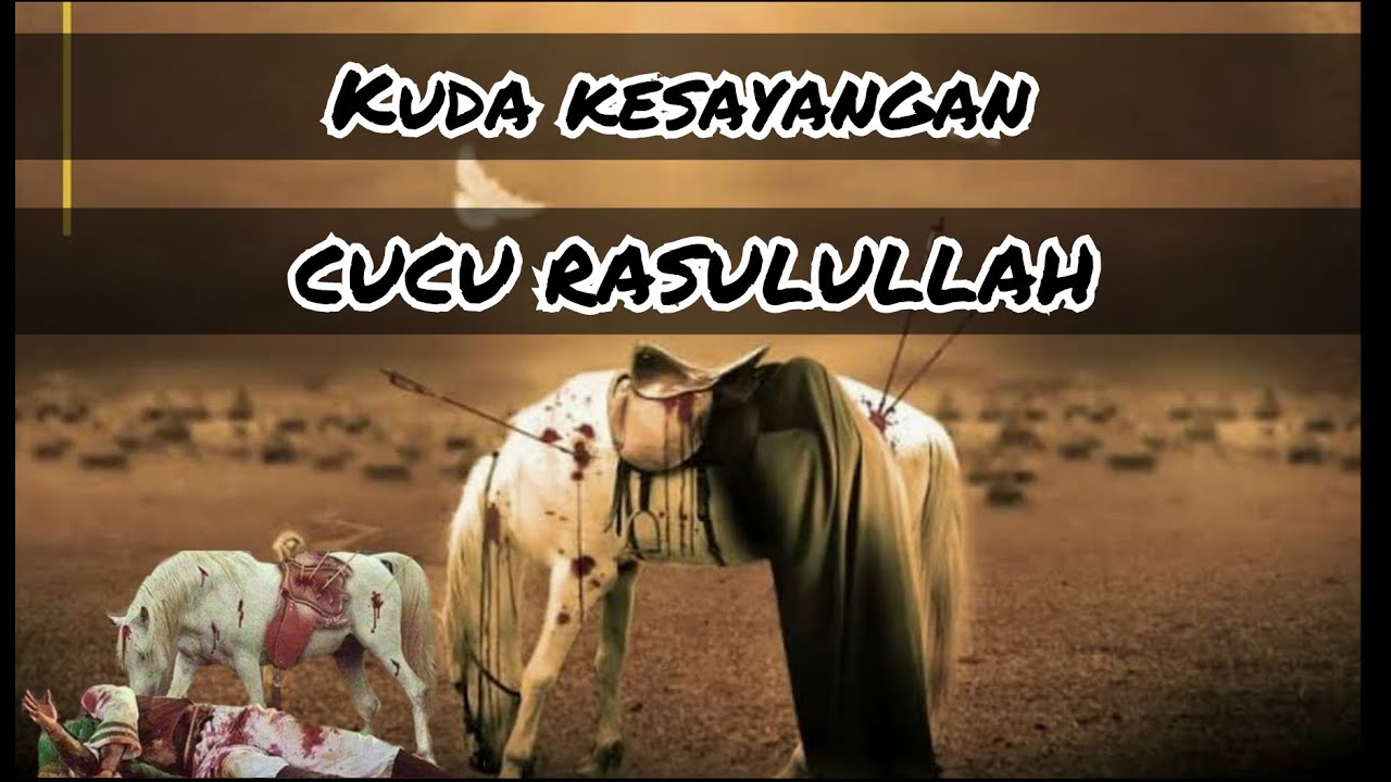 Kisah Dzuljannah, Kuda Kesayangan Imam Husein (Cucu Rasulullah SAW ...
