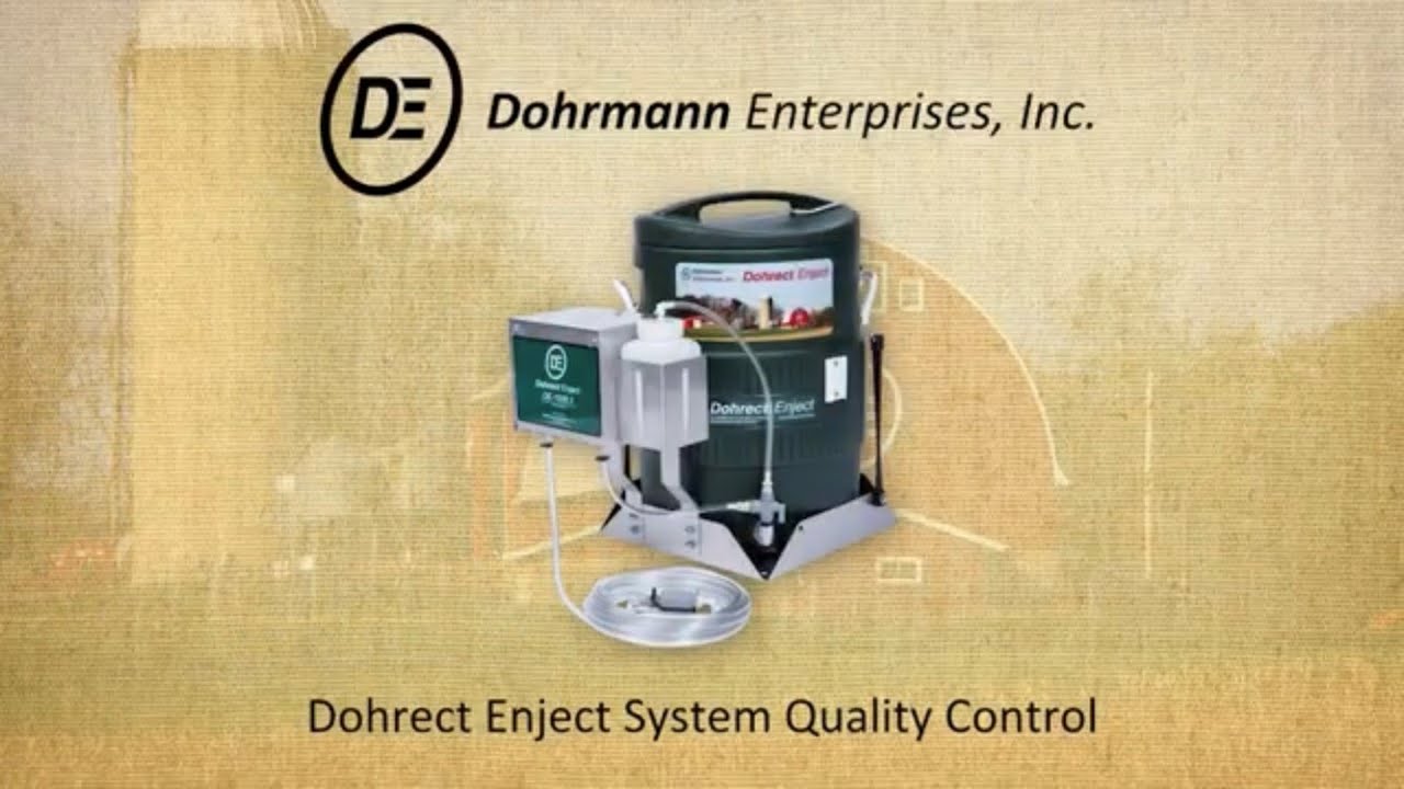 Dohrect Enject System Quality Control - YouTube