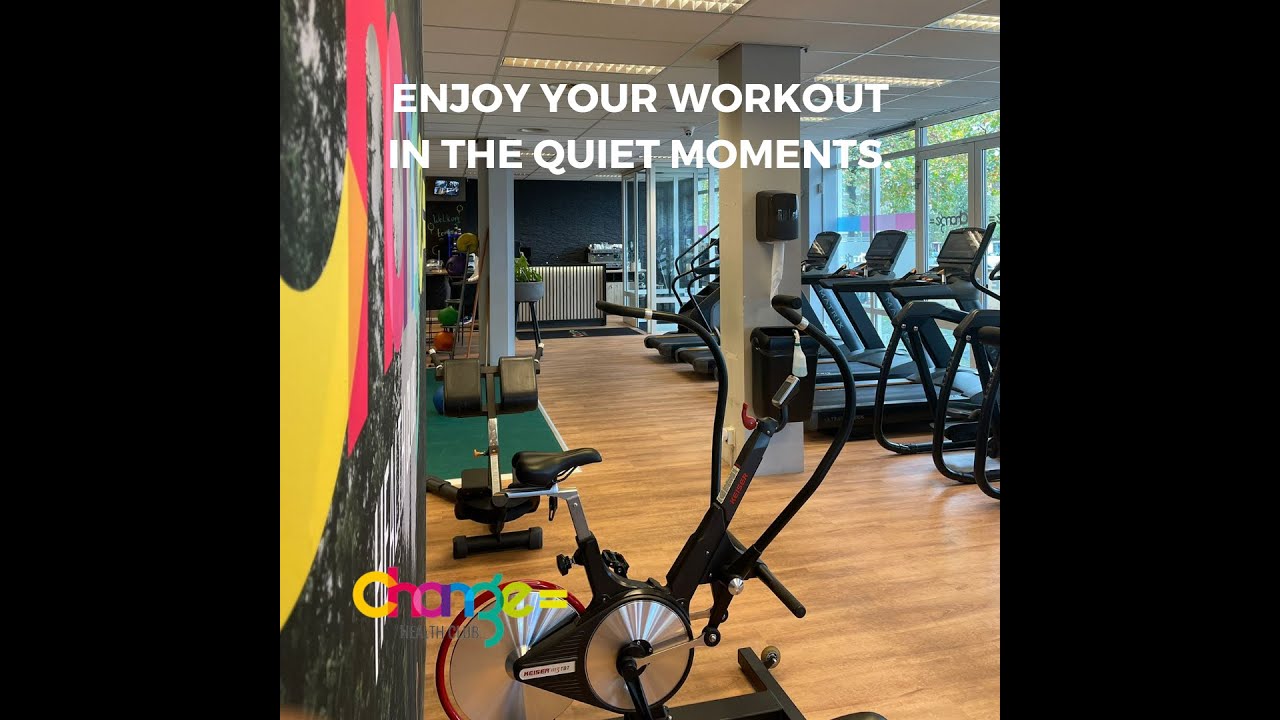 QUIET TIME IN THE GYM = QUALITY TIME TRAINING Change Health Club West ...