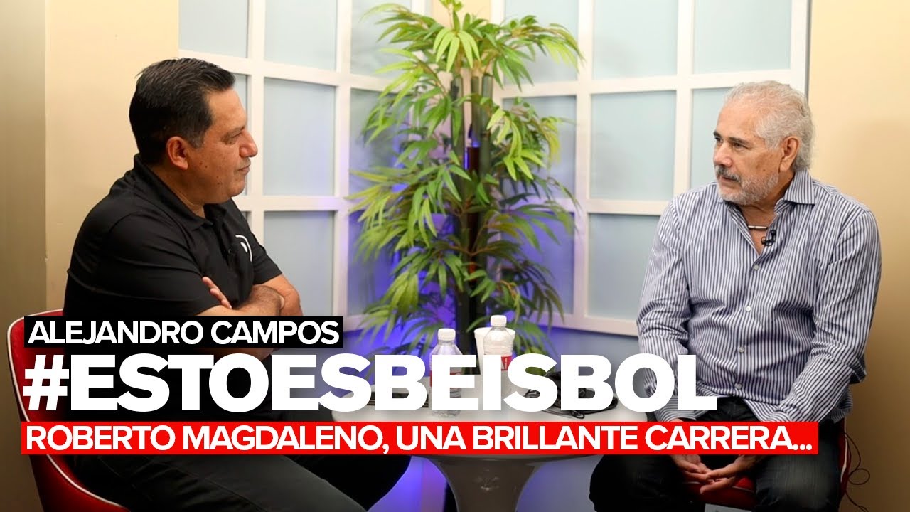Roberto Magdaleno, una brillante carrera | Esto es beisbol - YouTube