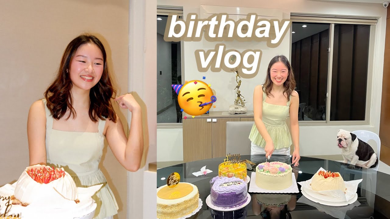 WEEK IN MY LIFE VLOG 🥳🎂: life in DLSU, studying for a f2f exam ...