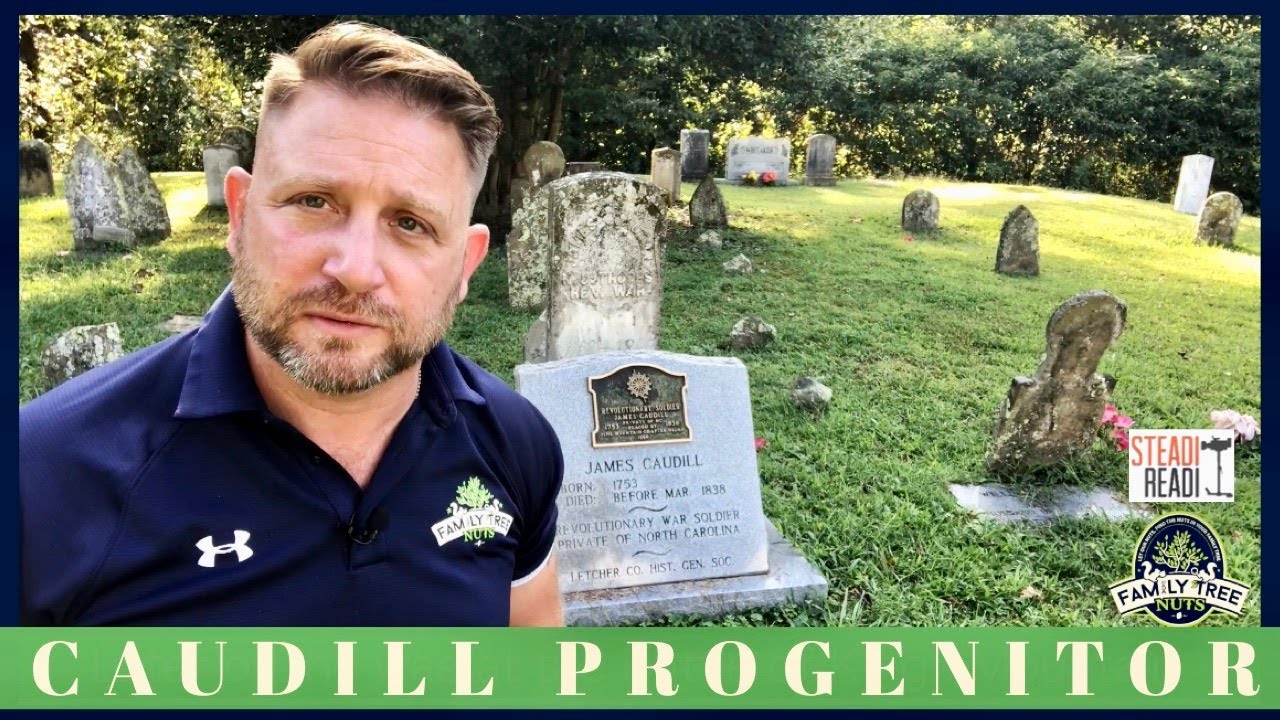 JAMES CAUDILL'S GRAVE, PROGENITOR OF KY CAUDILLS HISTORY! - YouTube