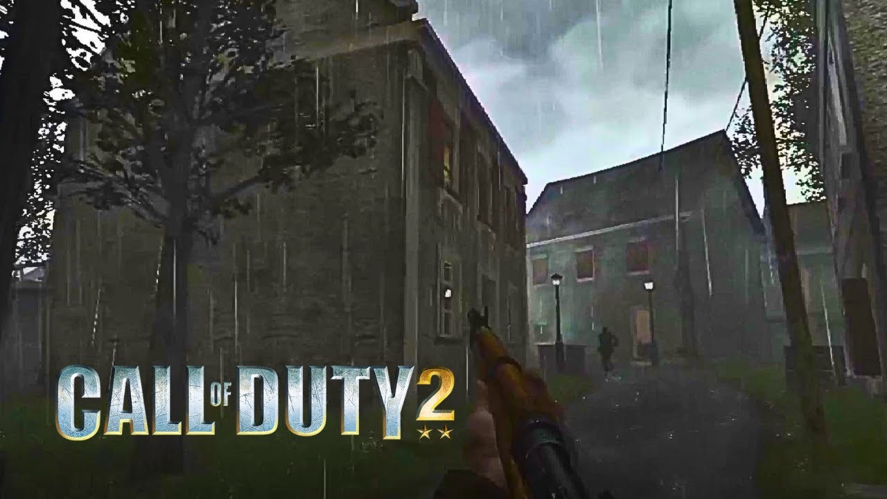 The Crossroads | Anctoville, France | Call of Duty 2 #cod2 - YouTube