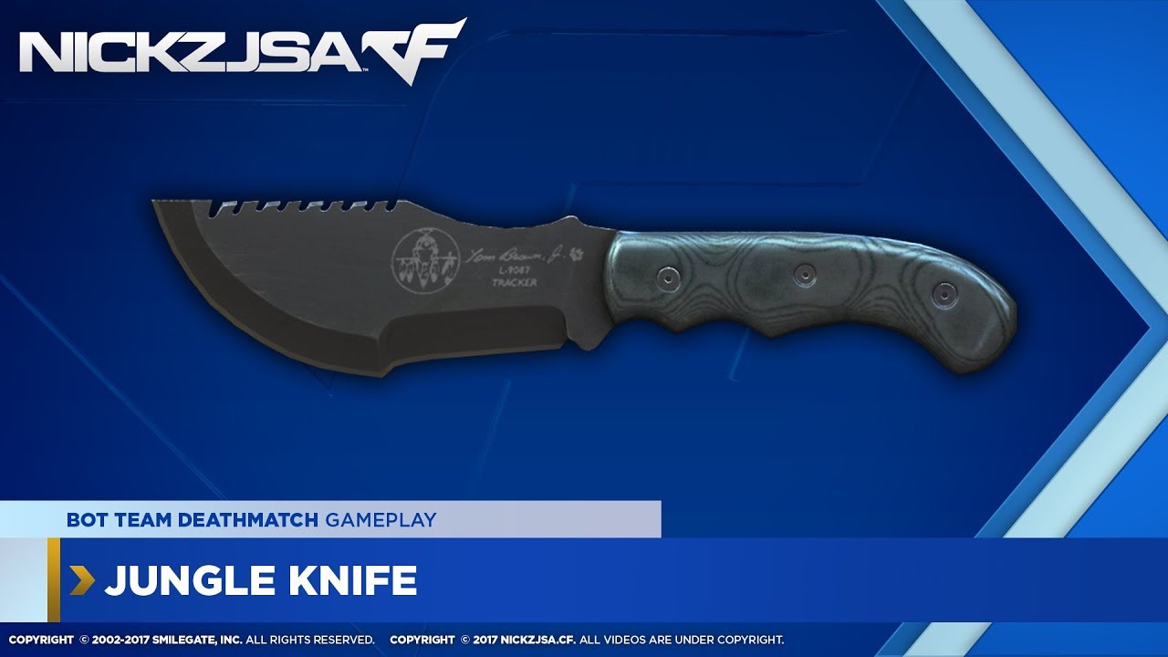 Jungle Knife | CROSSFIRE Japan 2.0 - YouTube