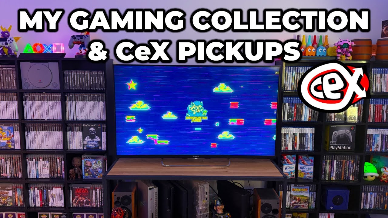 MY CURRENT GAME COLLECTION & Recent CeX Pickups! PlayStation, GameCube ...