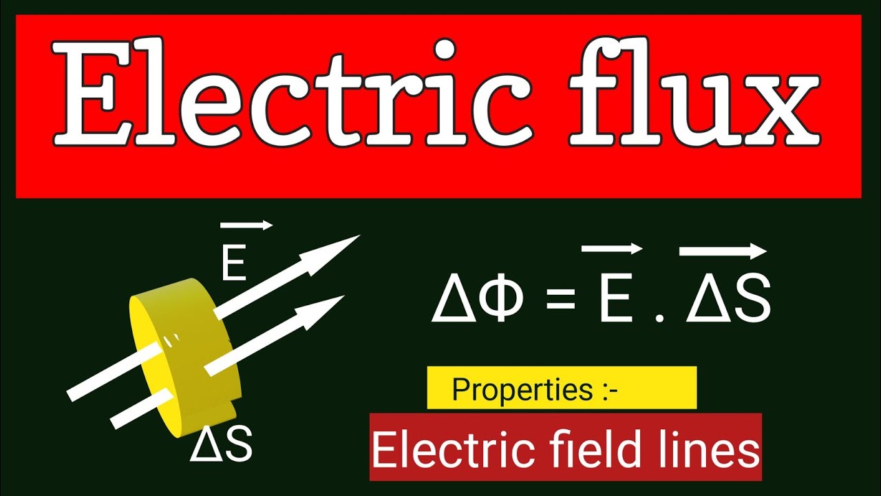 Electric flux || Electric field lines || Electric charges and fields ...