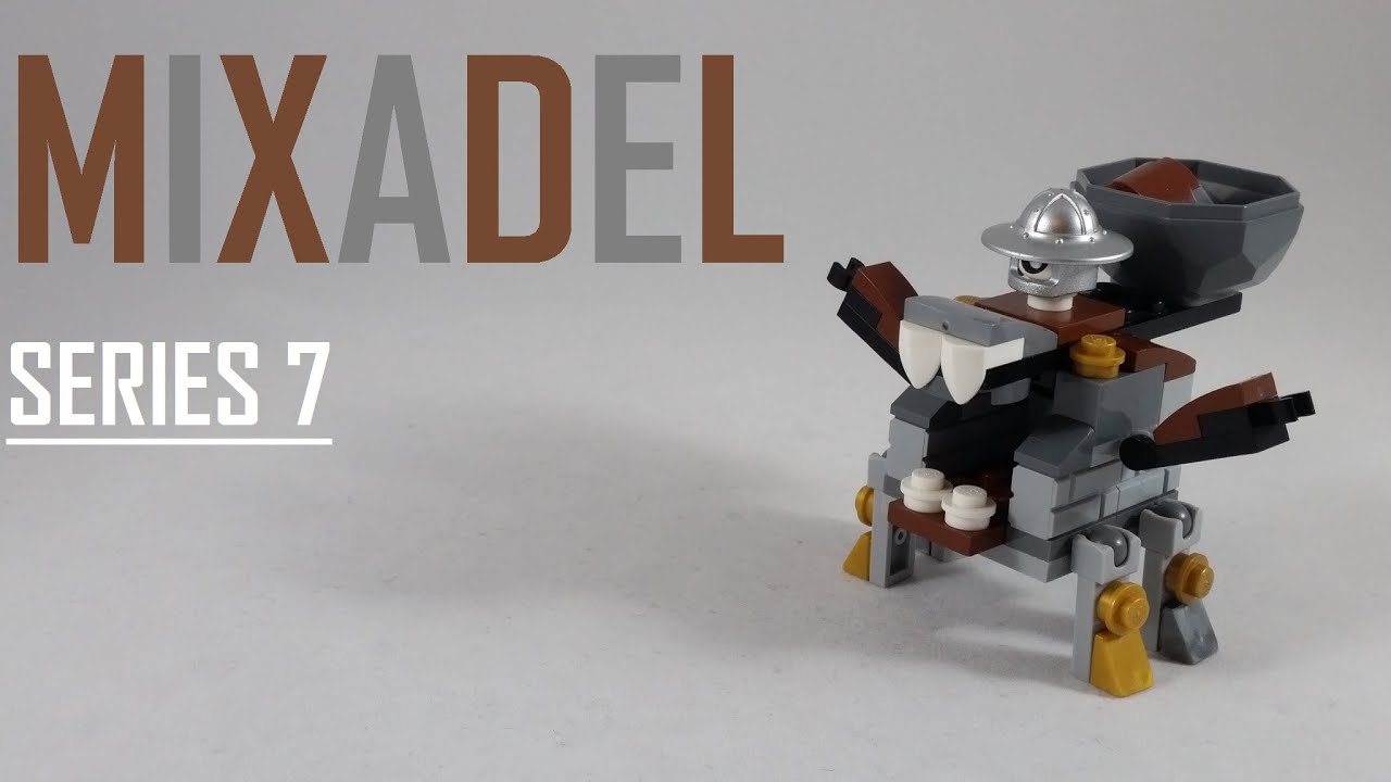 MIXADEL - Would he beat King Nixel?! LEGO Mixels Series 7 - YouTube
