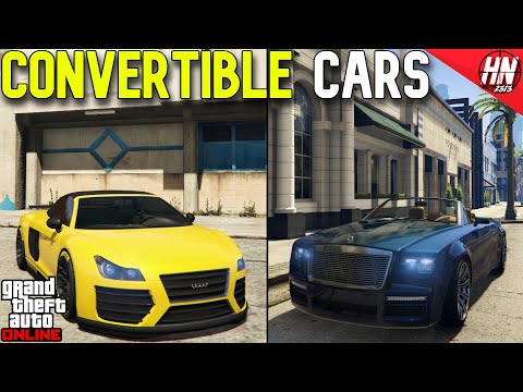 Top 10 Convertible Cars In GTA Online - YouTube