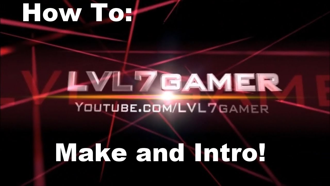 How to make a free intro with Flixpress.com - YouTube