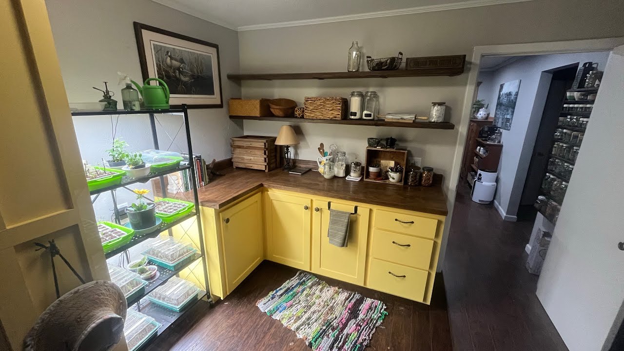 Homesteading Preservation Room - YouTube