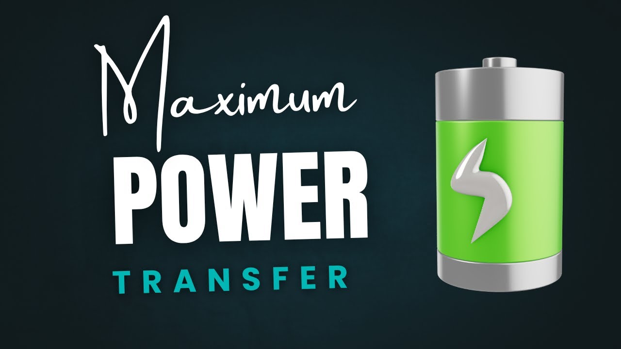Maximum Power Transfer | Step-by-Step Numerical Solution - YouTube