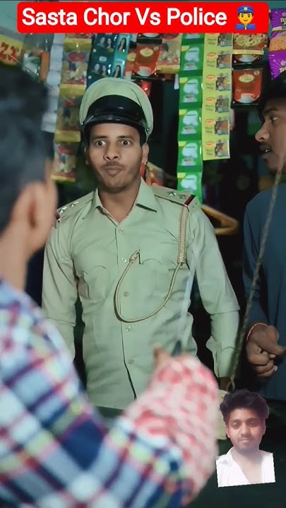 Sasta Chor Vs Police 🚨 #comedy #funny - YouTube