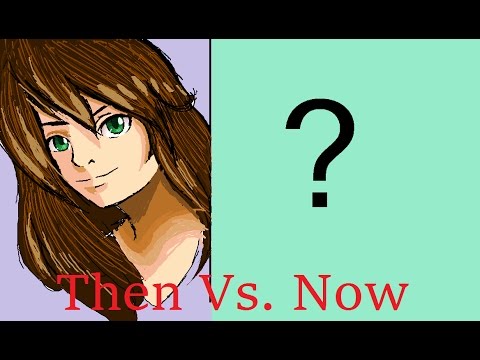 How I Use to Draw Then Vs. Now- MS PAINT [Old School Sundays] - YouTube