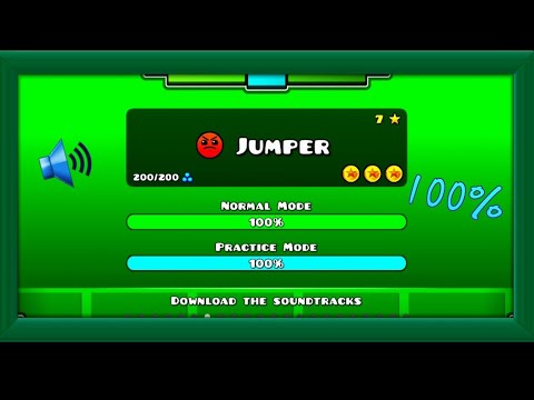 Gameplay jumper | geometry dash - YouTube