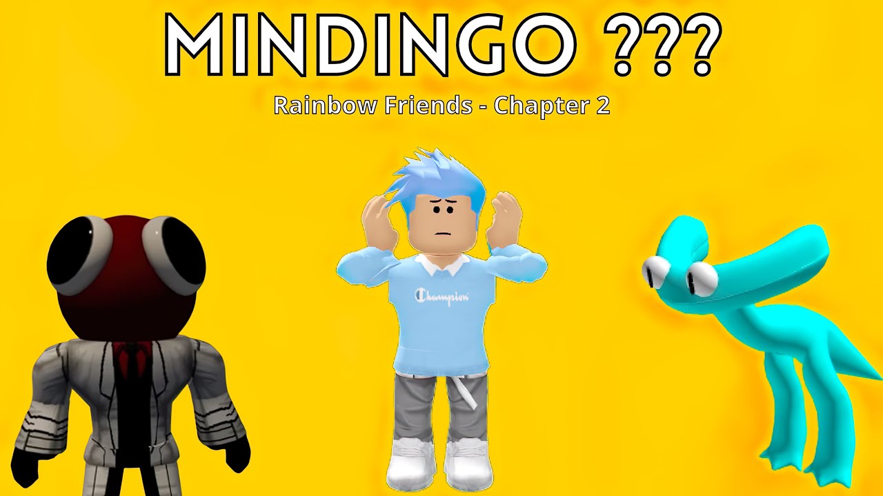 MINDINGO ??? - Rainbow Friends - Chapter 2 - YouTube