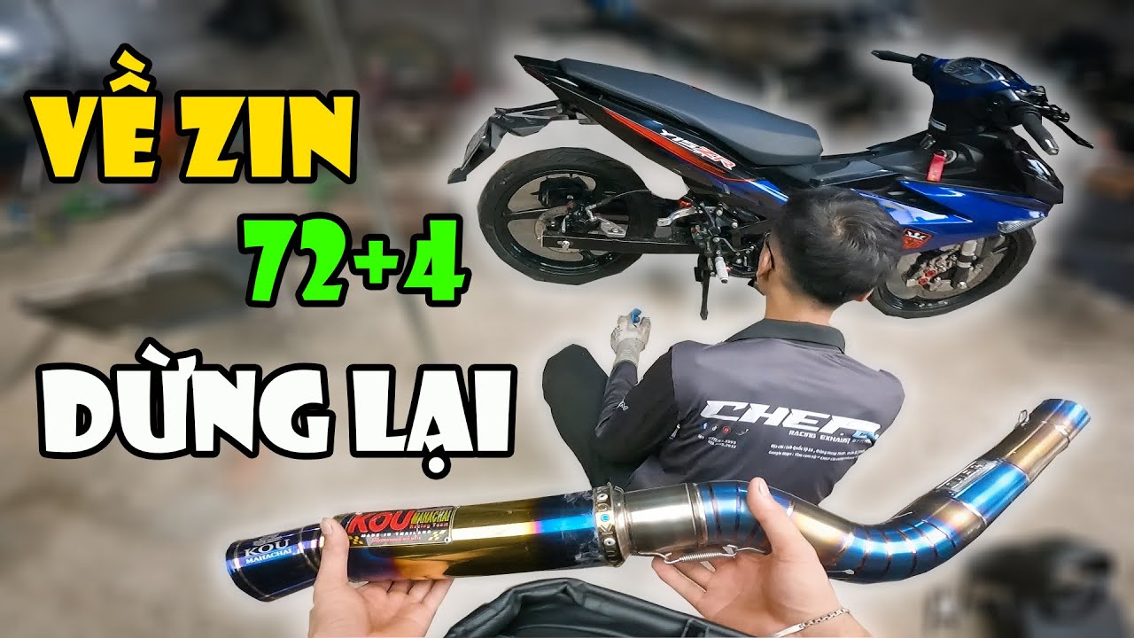 TOANBLACK VỀ ZIN EXCITER 72+4 LẦN CUỐI NGHE PÔ KOU MAHACHAI | VLOG ...