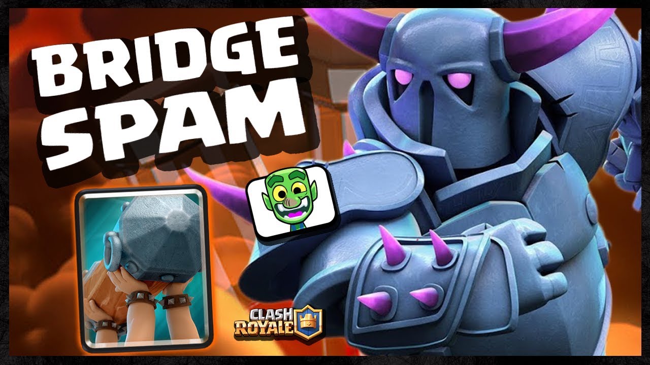 🔝¡PEKKA BRIDGE SPAM!💥¡FANTÁSTICO MAZO DE BRIDGE SPAM CON PEKKA! #94 ...