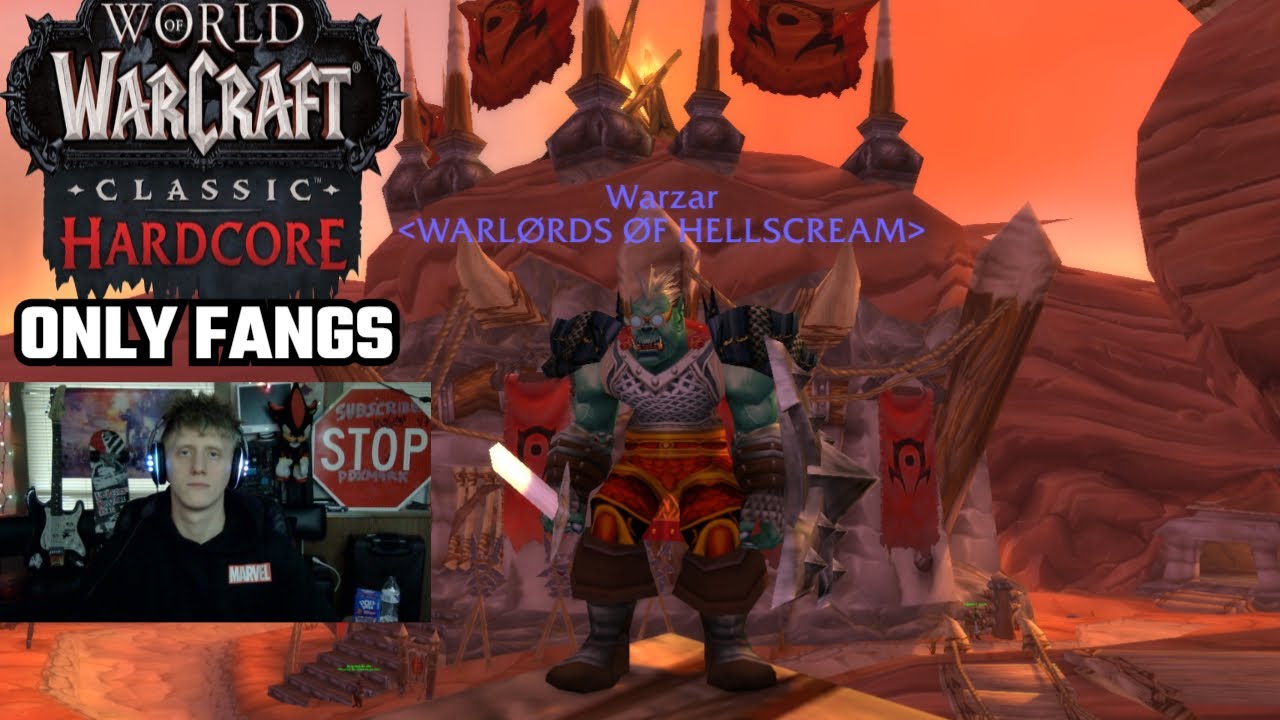 Warrior Solo Leveling Hardcore Only Fangs Server - YouTube