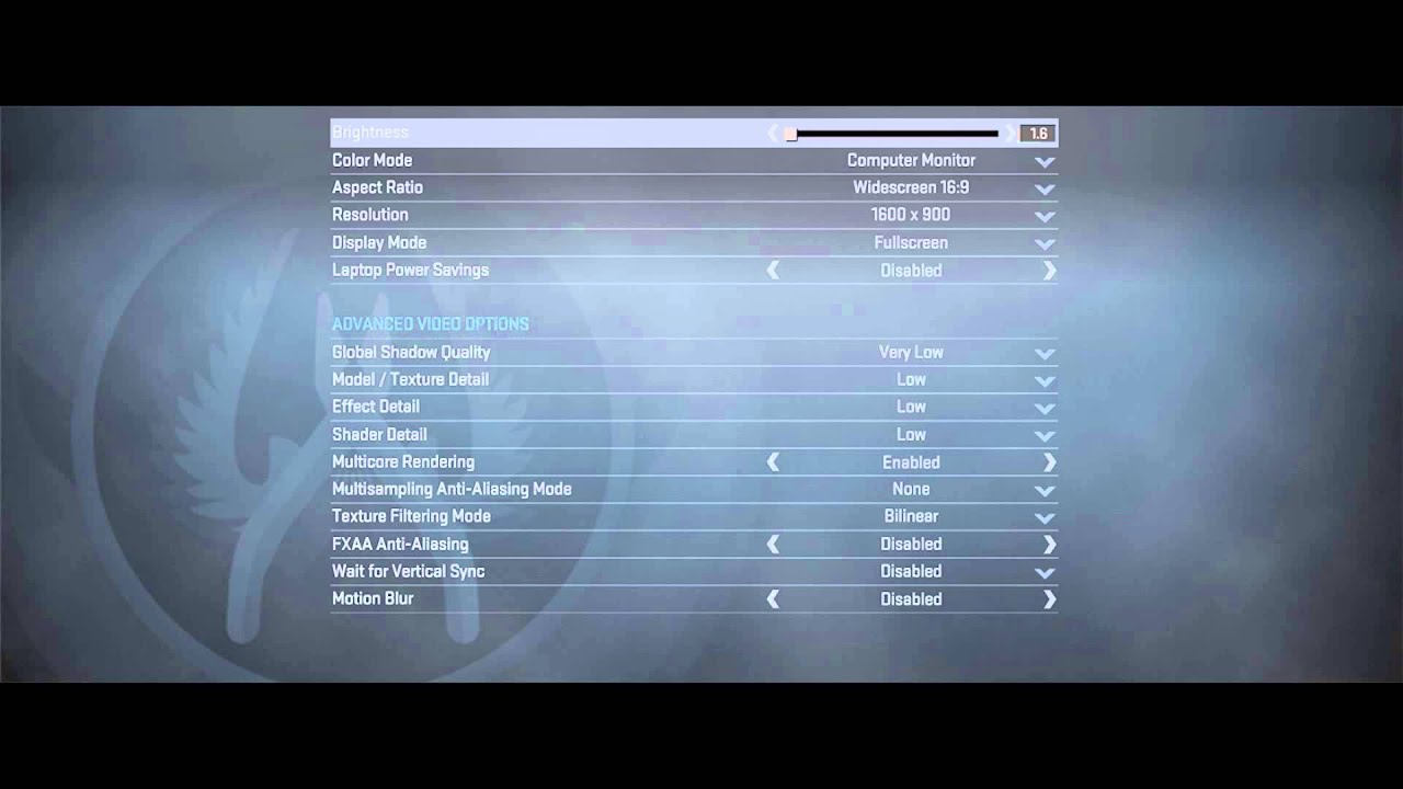 CS:GO - GRAPHICS VIDEO SETTINGS FOR GAMEPLAY - YouTube
