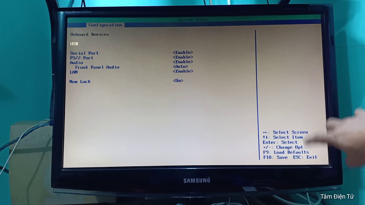 Cách Vào Bios, Menu Boot Main Intel_Tâm Điện Tử - YouTube