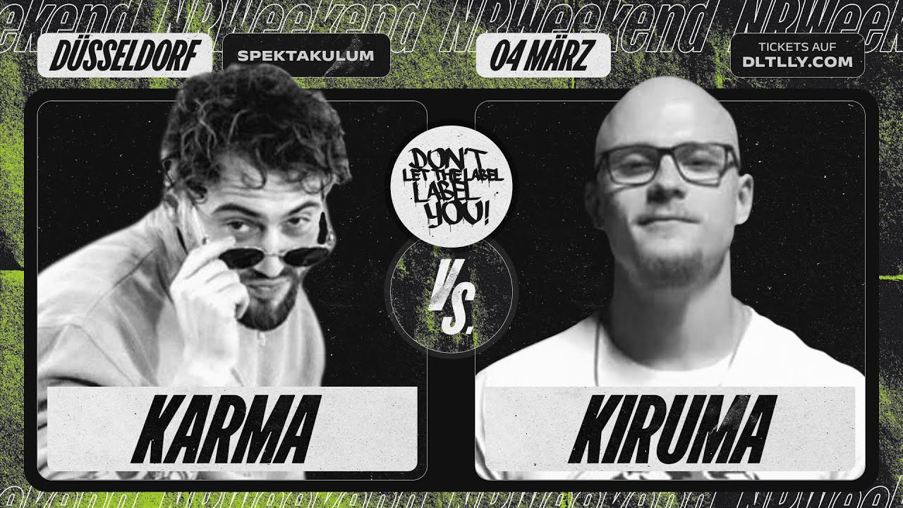 Karma vs Kiruma⎪NRWeekend 6⎪Rap Battle⎪DLTLLY - YouTube