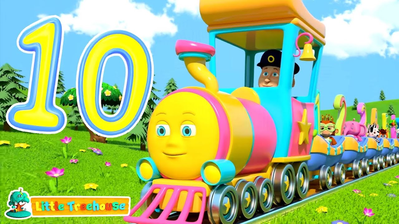 Numbers Train, Learn To Count - YouTube
