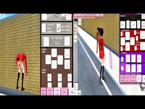 How to Make Rina Stuck in Wall 🧱🤪 | Sakura School Simulator #shorts #video 